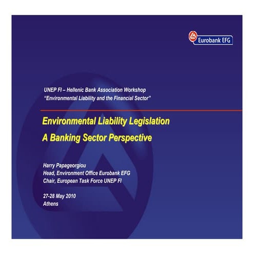 Environmental liability | PPT