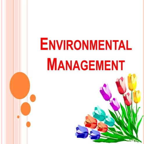 Environmental management | PPT