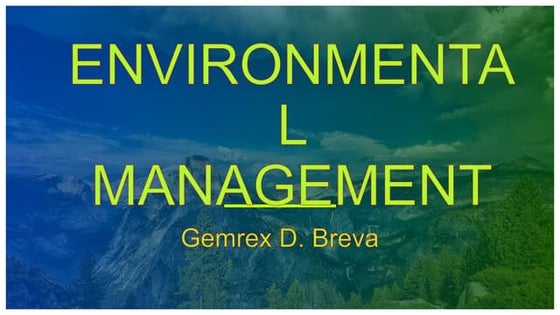 Environmental protection and management Module_1.pptx