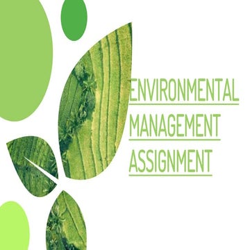 Environmental management | PPTX
