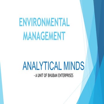Environmental management | PPT