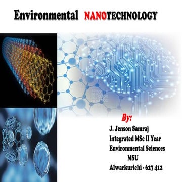 ENVIRONMENTAL NANOTECHNOLOGY | PDF