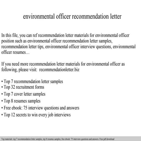 recommendation Letter | DOCX