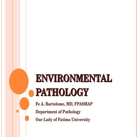 Environmental Pathology | PPT