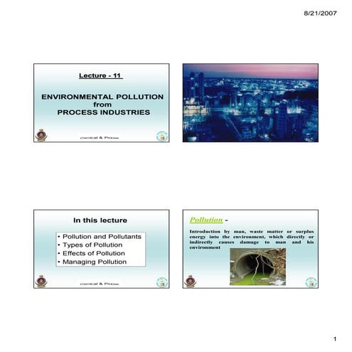 Environmental pollution.ppt compatibility mode | PDF