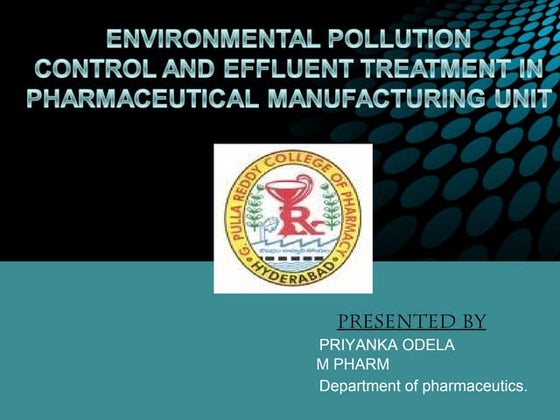 Environmental Pollution and its control measures | PPT