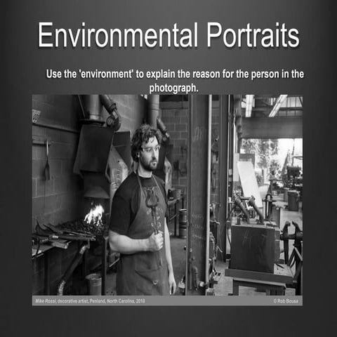 Environmental portrait | PPTX