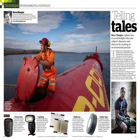 Environmental portrait article from Amateur Photographer | PDF