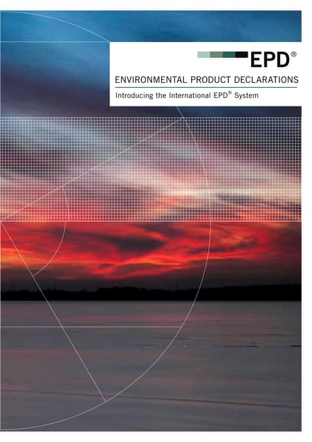 ENVIRONMENTAL PRODUCT DECLARATION (EPD) | PPTX