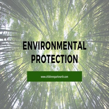 Environmental protection | PDF