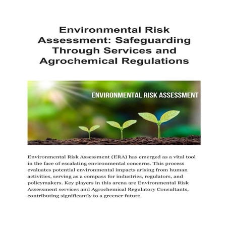 Environmental Risk Assessment .ppt