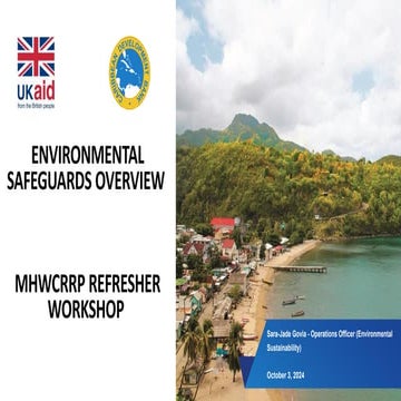 Environmental Safeguards - Refresher Workshop | PDF