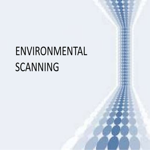 Comprehensive Guide to Organizational Environmental Scanning and SWOT ...
