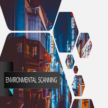 Environmental scanning | PPTX