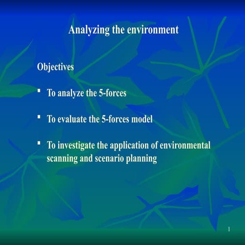 The environmental Scanning & importance.ppt