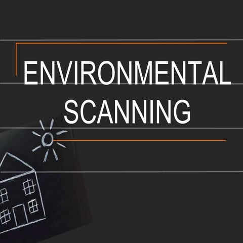Environmental scanning | PPT