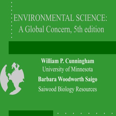 environmental science human powerpoint.. | PPT