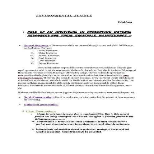 Conservation of natural resources.ppt