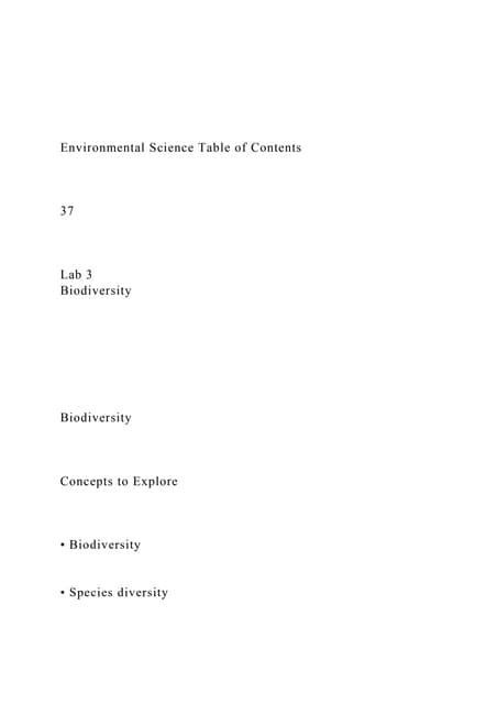 Global pattern of biodiversity | PPT