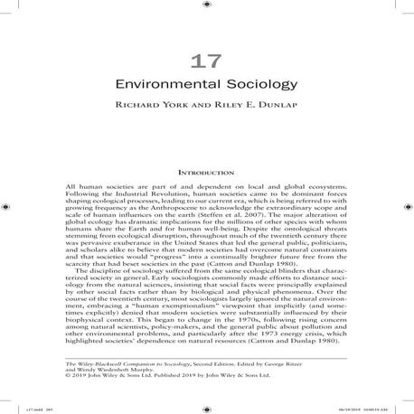 Environmental Sociology.pdf bs English language and liter | PDF