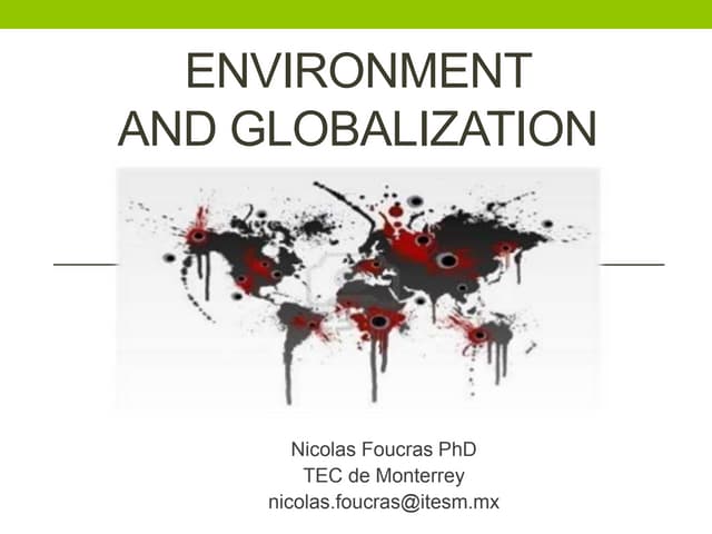 Globalization and Environment