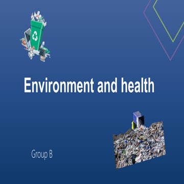 Environment & Health | PPT