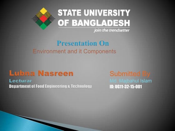 Types of environment | PPT