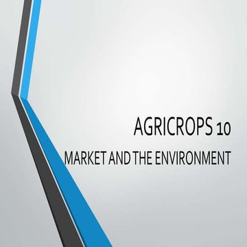 agricultural crops production for grade 9 | PPTX