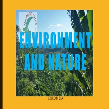 Colombia Environment and nature | PPTX