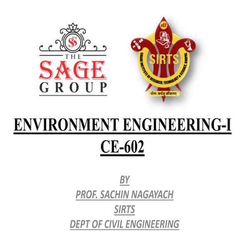 Environment engineering I | PPTX