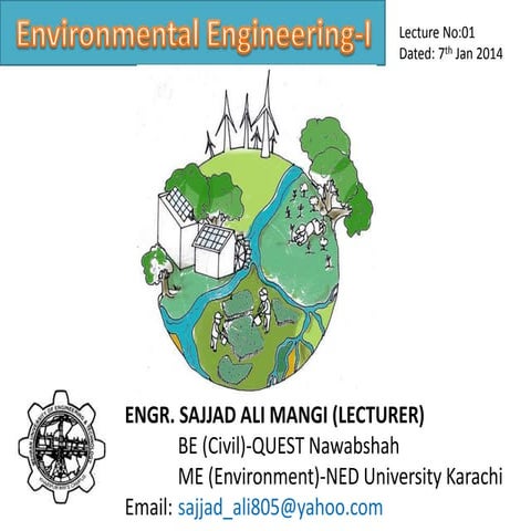 Environmental engineering i objective questions (repaired) | PDF