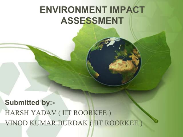 Environmental Management Plan | PPTX