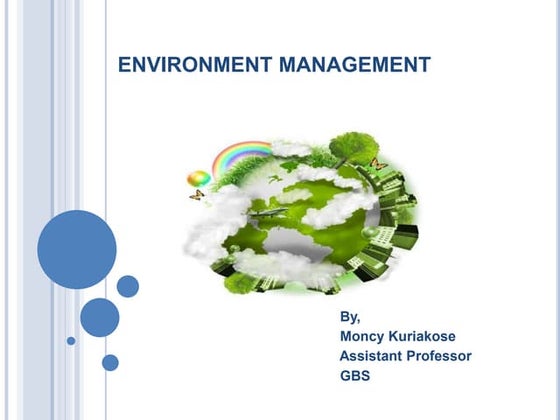 Environmental protection ppt | PPTX