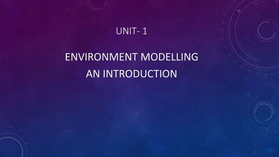 System modelling with STELLA: An introduction | PPTX