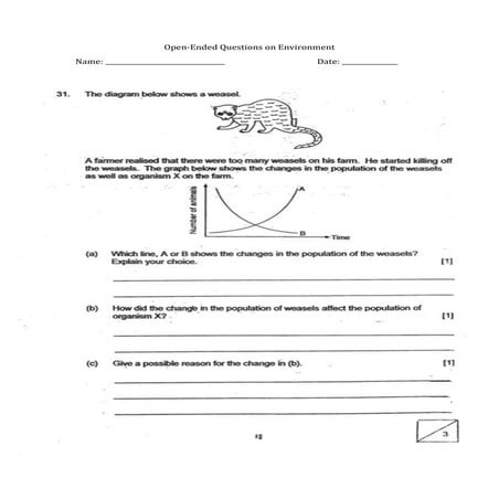 Environment Challenging Questions | PDF