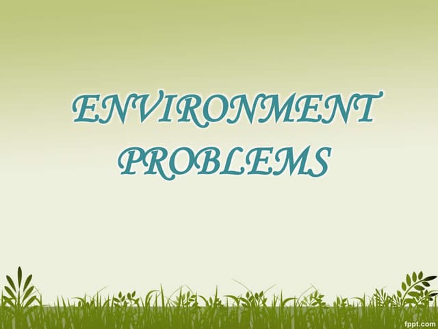 Environment Conservation | PPTX