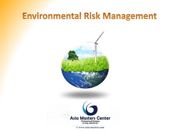 Environmental Risk Assessment | PPTX