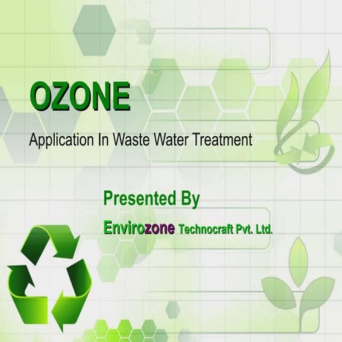Waste Water Treatment Process Presentation | PDF