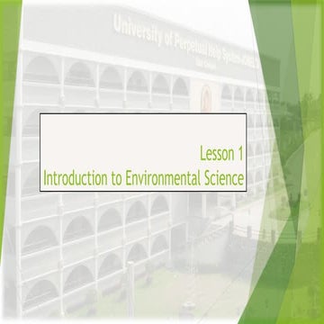 LAWS OF ECOLOGY | PPTX
