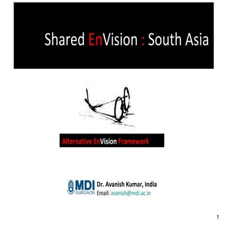 Envision South Asia-Civil Society Organisations | PPT