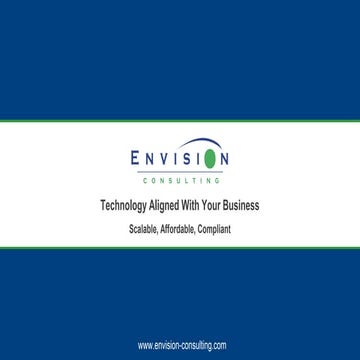 Envision managed presentation 2014 | PPS