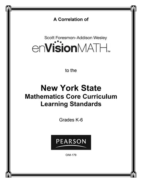 envision math common core | PDF