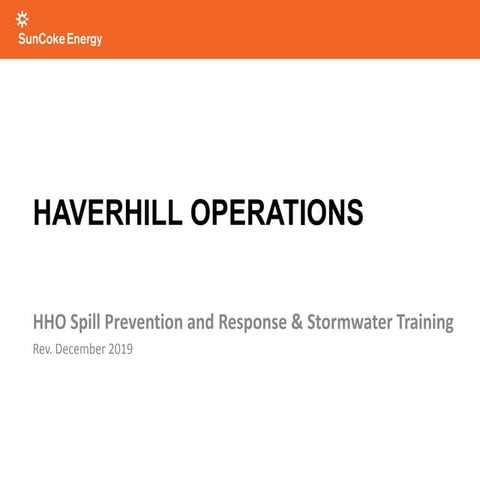 HHO SPCC & SWPPP 12-2019 | PPTX