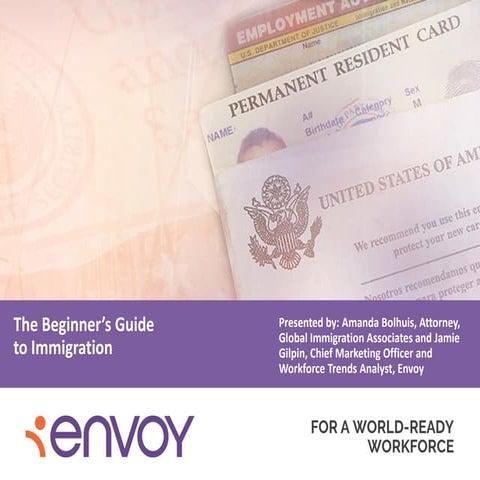 The Beginner's Guide to Immigration Slidedeck | PDF | Business ...