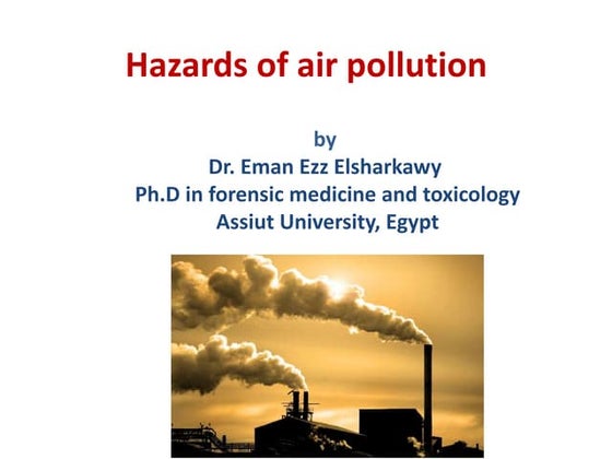 Pollutants of air | PPT