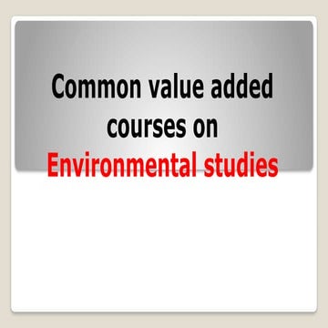 ENVS related bbbbbbbbbbbbbbbbbbbbbbbbbbbbbbbbbbbbbbbbbb | PPT