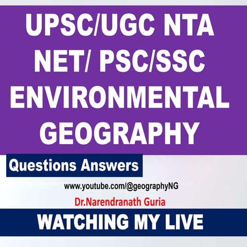 Environmental geography | PPTX