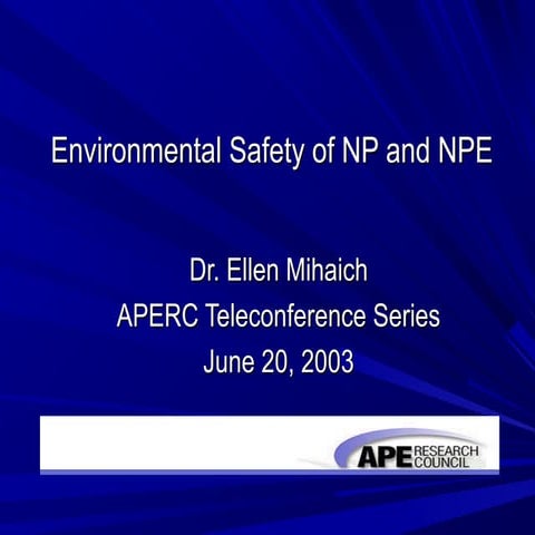 Env update 0603 | PPT