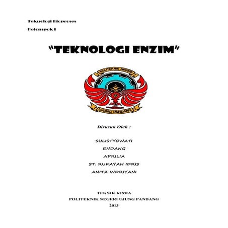 Teknologi Enzim | PDF