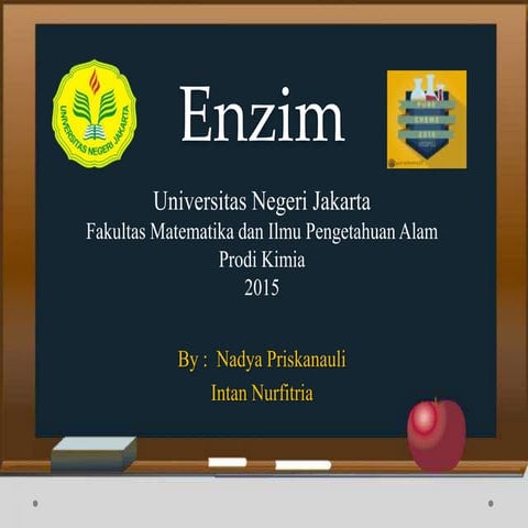 Enzim (Nadya dan Intan) | PPTX
